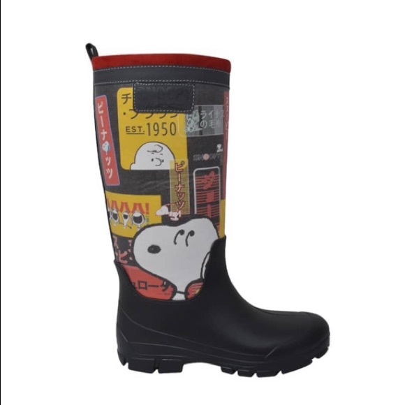 Peanuts | Shoes | Peanuts Snoopy Charlie Brown Rain Boots Waterproof ...